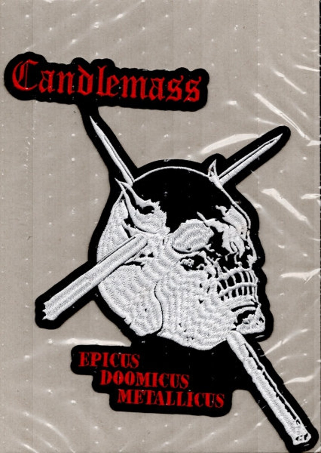 Candlemass Epicus Doomicus Metallicus Back Patch - Etsy