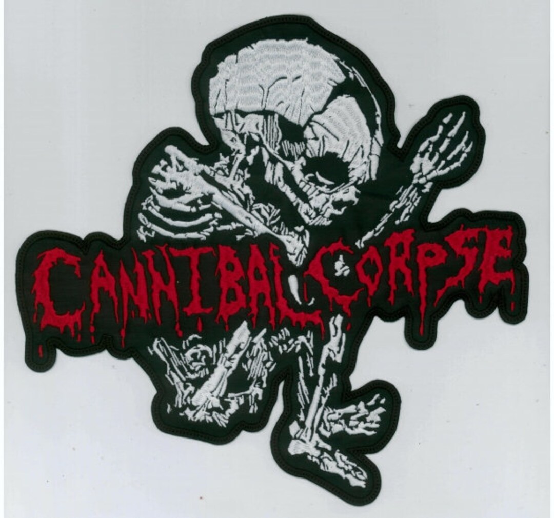 Cannibal Corpse Fetus Red Logo Back Patch - Etsy