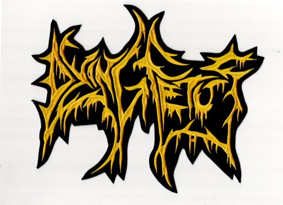 Dying Fetus Yellow Logo Back Patch - Etsy