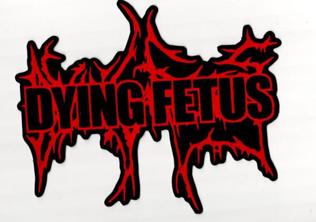 Dying Fetus Red Logo 2 Back Patch - Etsy