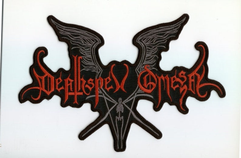Deathspell Omega Red Gray Contour Logo Back Patch - Etsy