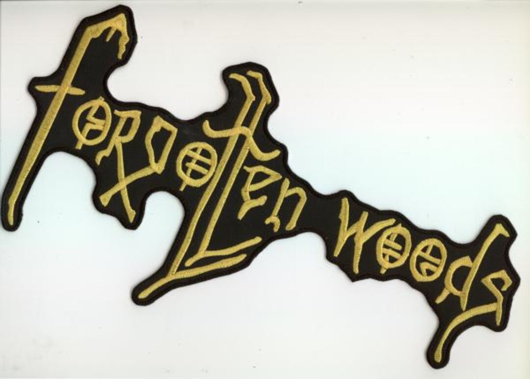 Forgotten Woods Yellow Logo Back Patch - Etsy