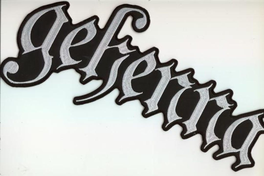 Gehenna White New Logo Back Patch - Etsy