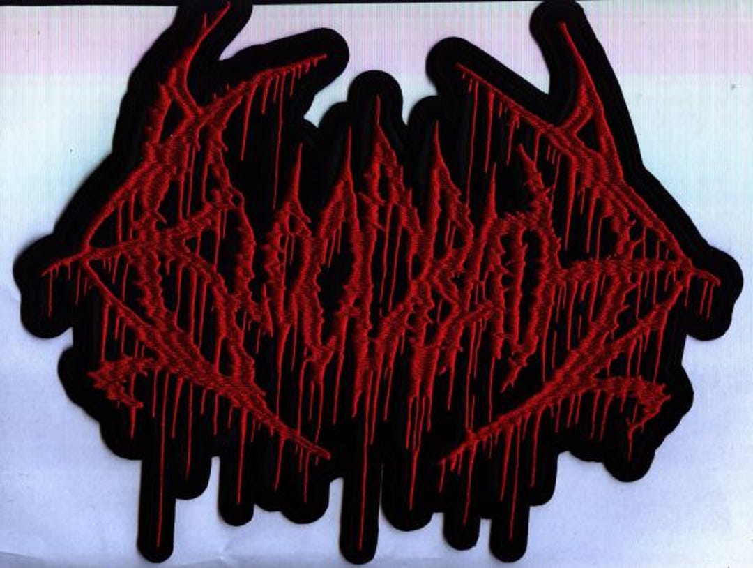 Bloodbath Red Logo Back Patch - Etsy