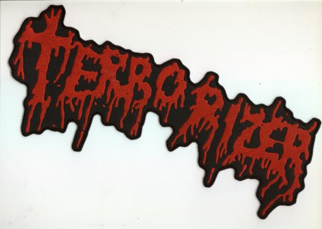 Terrorizer - Red Logo Back Patch - Etsy