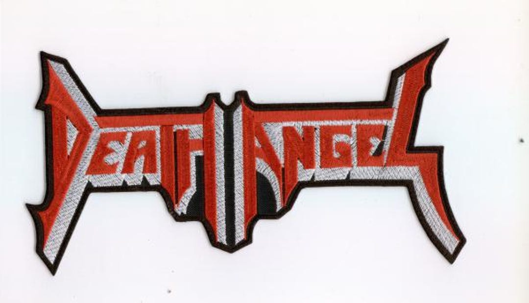 Death Angel - Rot Weisses Logo Rückenaufnäher - Etsy