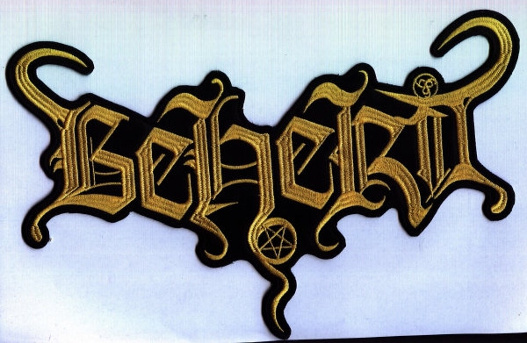 Beherit Gold New Logo Back Patch - Etsy