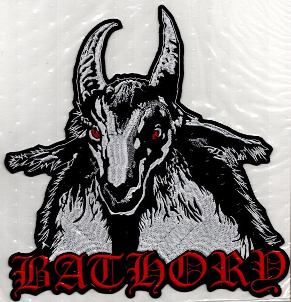 Bathory Goat & Red Logo Lower Back Patch - Etsy