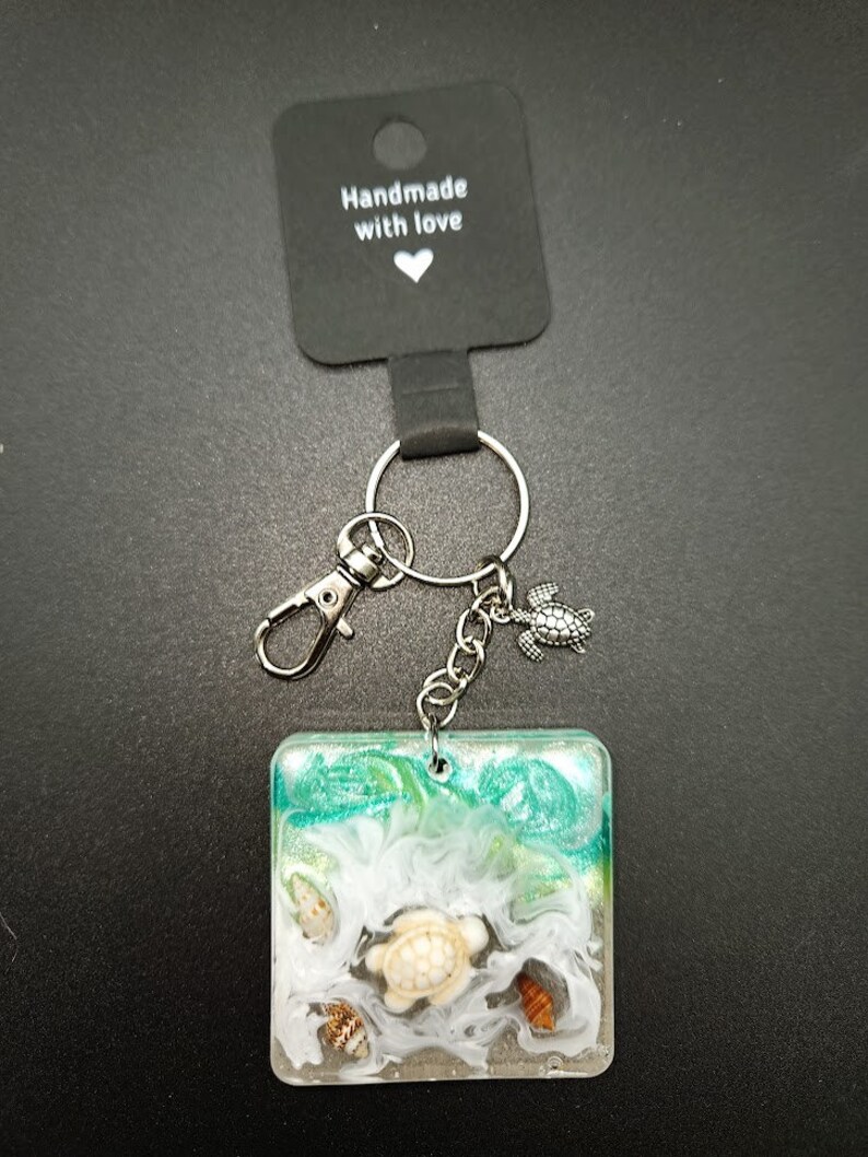 Seashell Key Chain, Gifts for Teen Girls, Beach Lover Gift, Sea ...