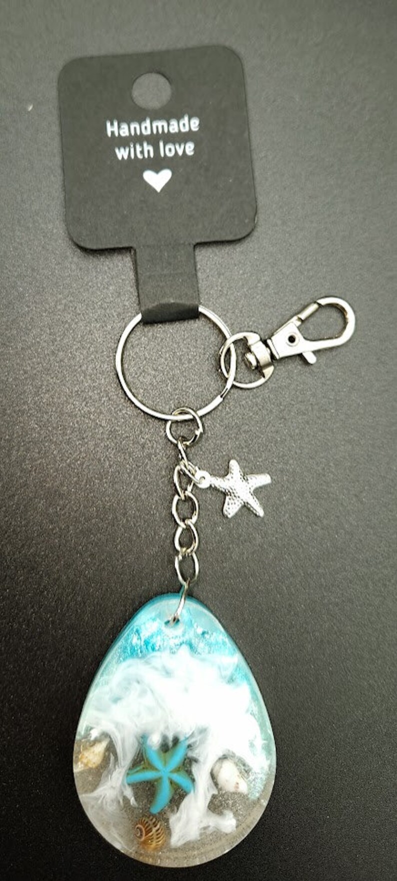 Seashell Key Chain, Gifts for Teen Girls, Beach Lover Gift, Sea ...