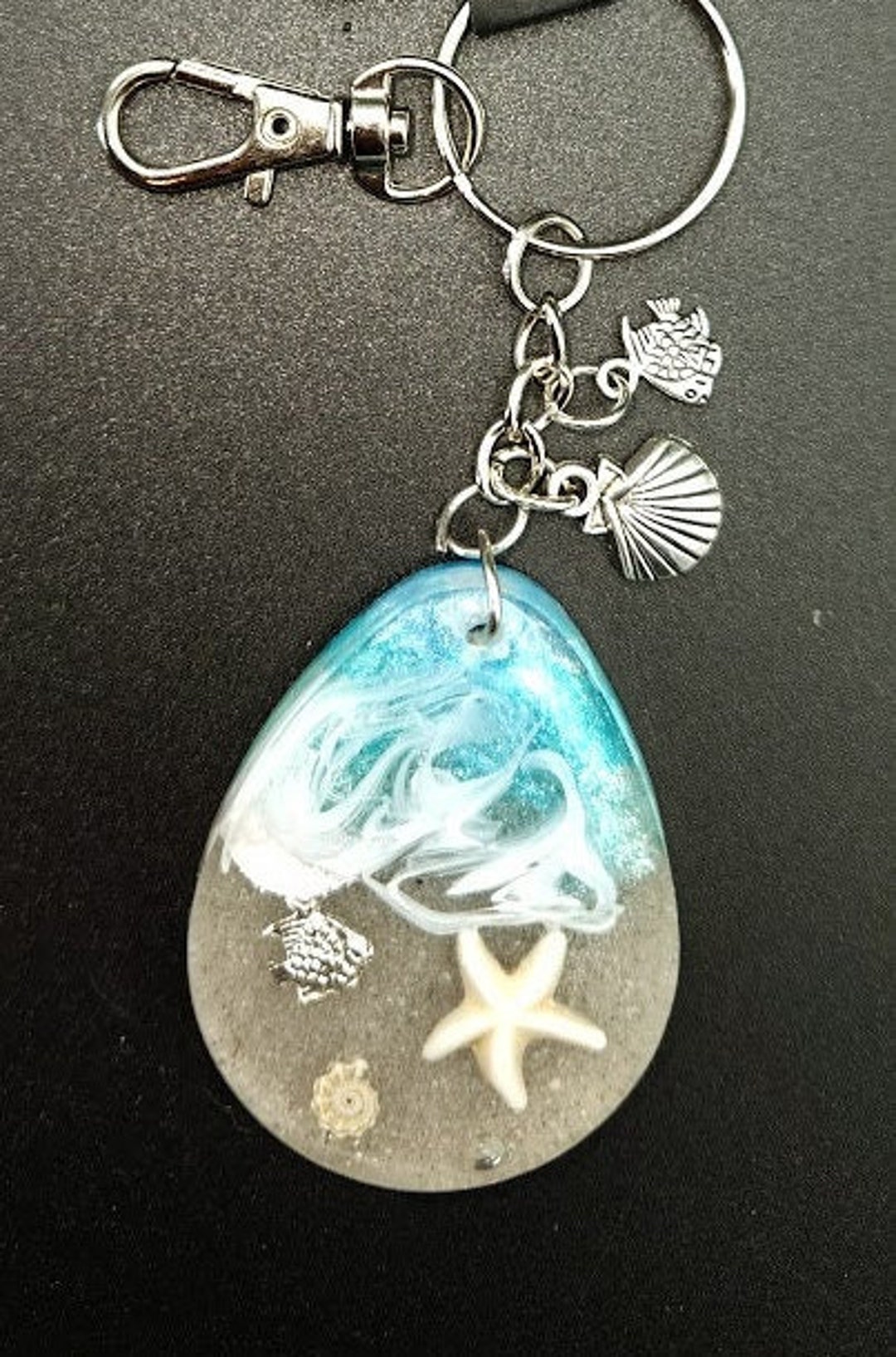 Seashell Key Chain, Gifts for Teen Girls, Beach Lover Gift, Sea ...