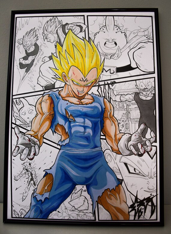 Vegeta Super Saiyan 2 Drawing Dragon Ball Z: Super Saiyan Vegeta
