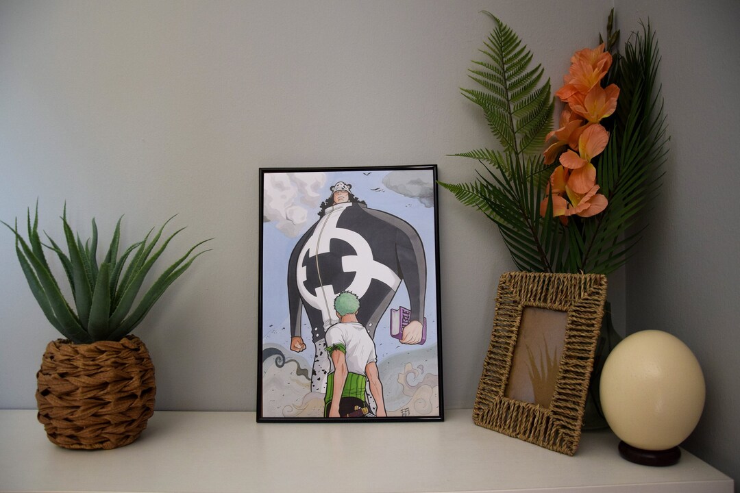 Zoro VS Kuma Art Print - Etsy