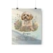 Cavapoo Dog Artwork With Poem | Multiple Sizes | Home Decor | Gift for ...