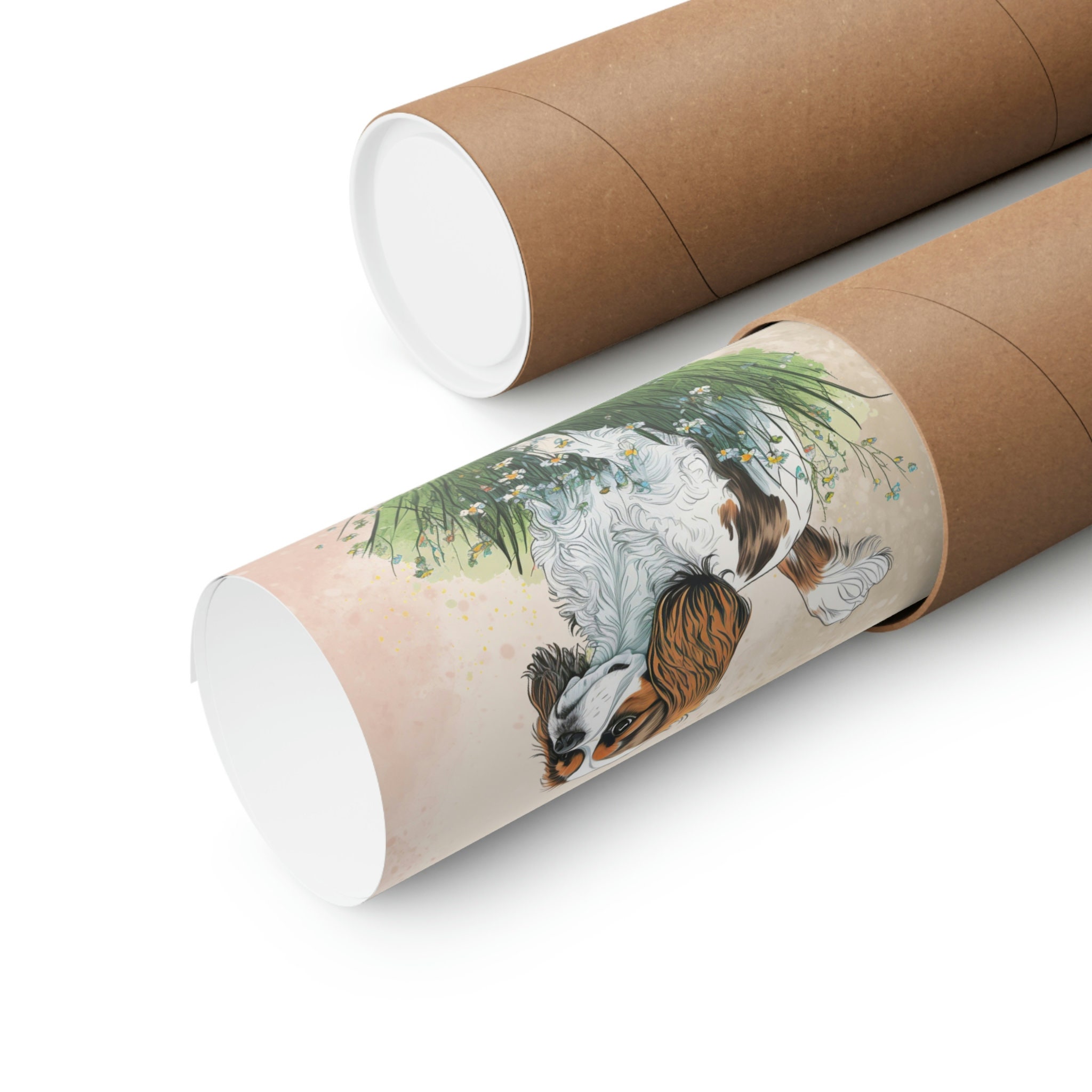 Cavalier King Charles Spaniel Dog Artwork With Poem | Multiple Sizes ...