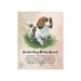 Cavalier King Charles Spaniel Dog Artwork With Poem | Multiple Sizes ...