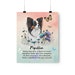 Papillon Dog Artwork With Poem | Multiple Sizes | Home Decor | Gift for ...