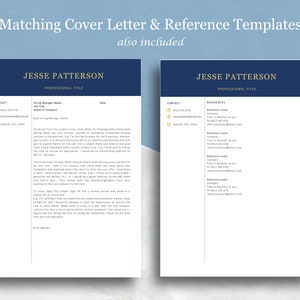 Clean Modern Resume Australian Format, Without Photo, Fully ...
