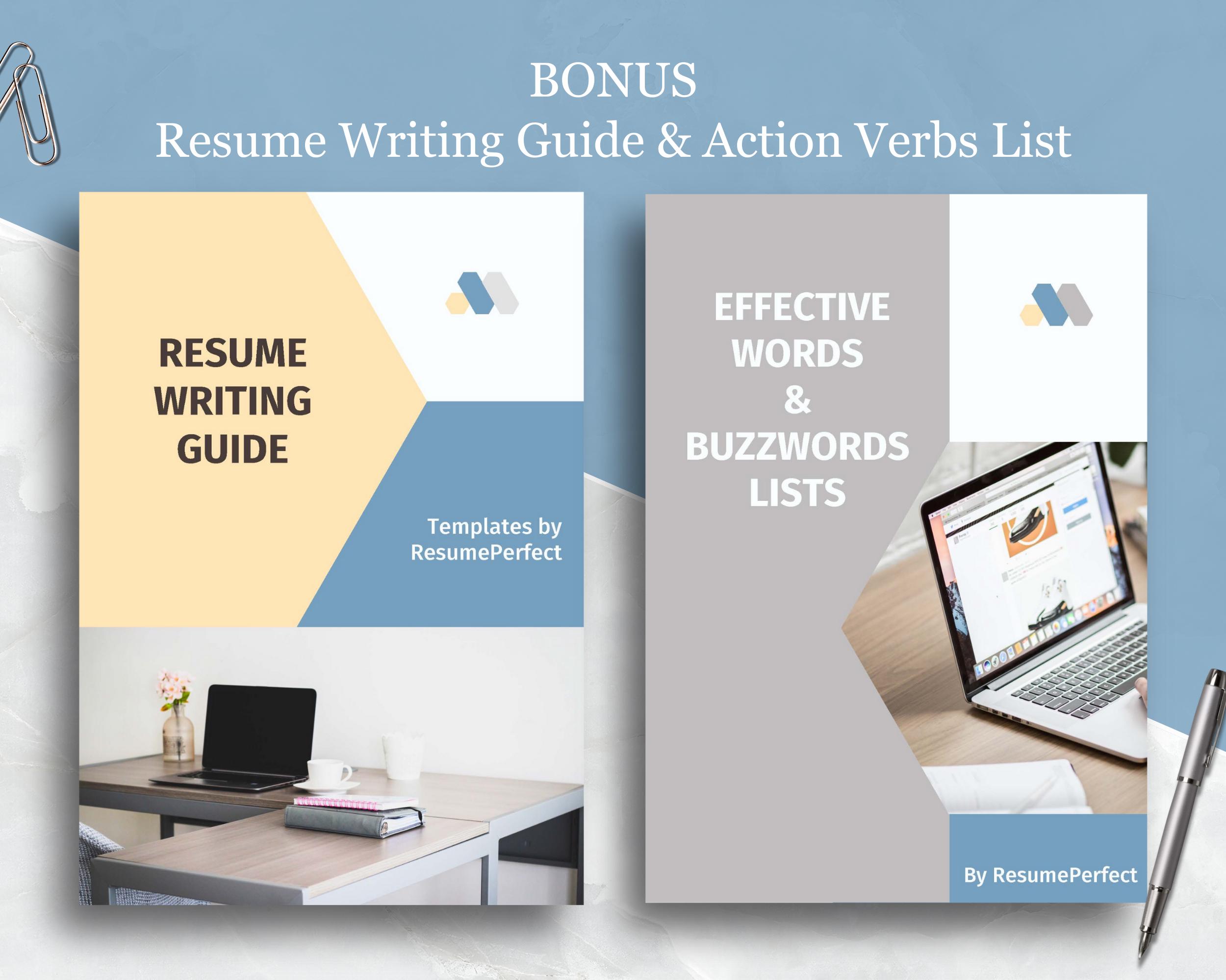 Project Manager Resume Template for MS Word, Pages and Google Docs ...