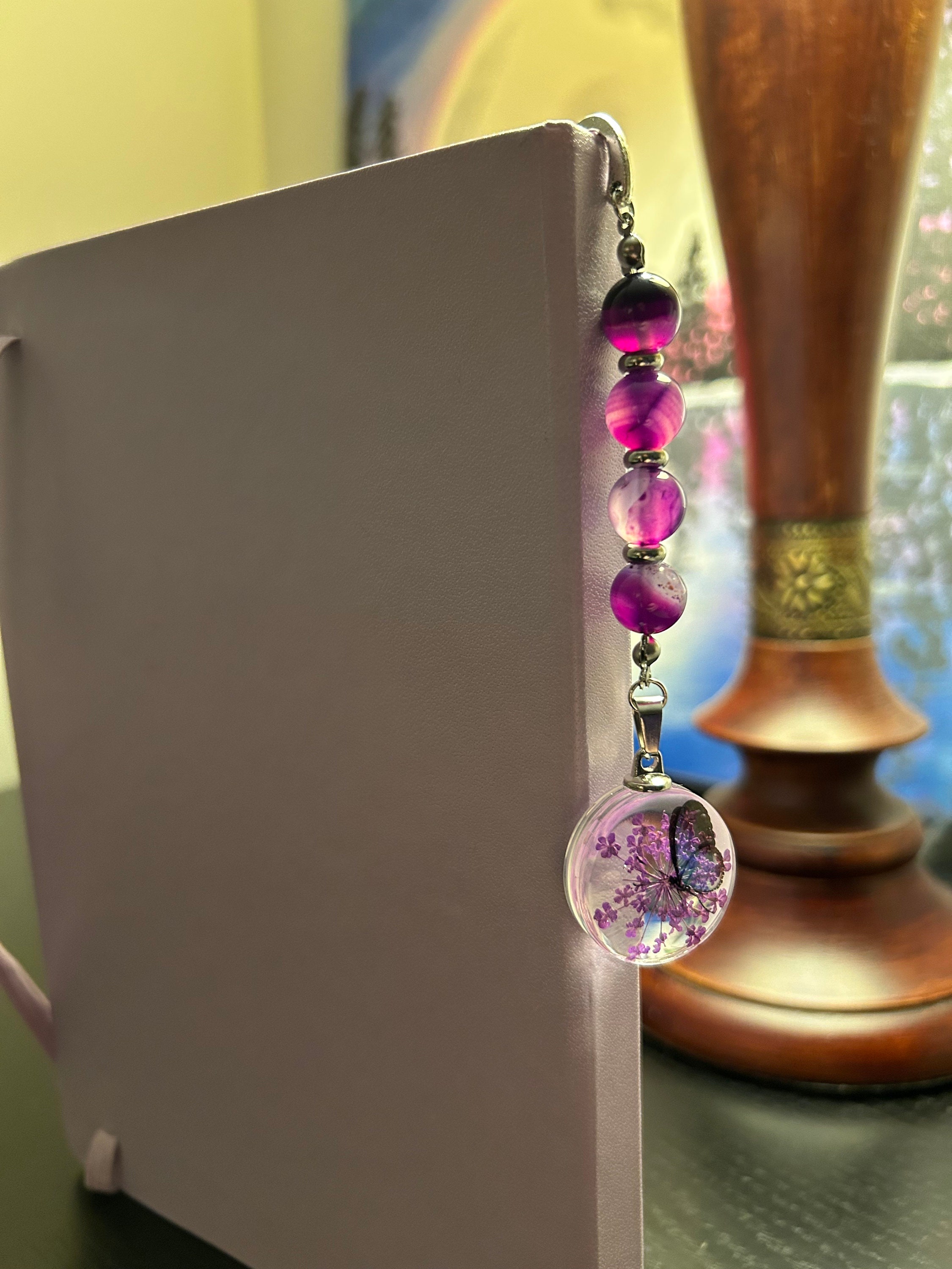 Handmade Natural Stone Bookmarks - Etsy