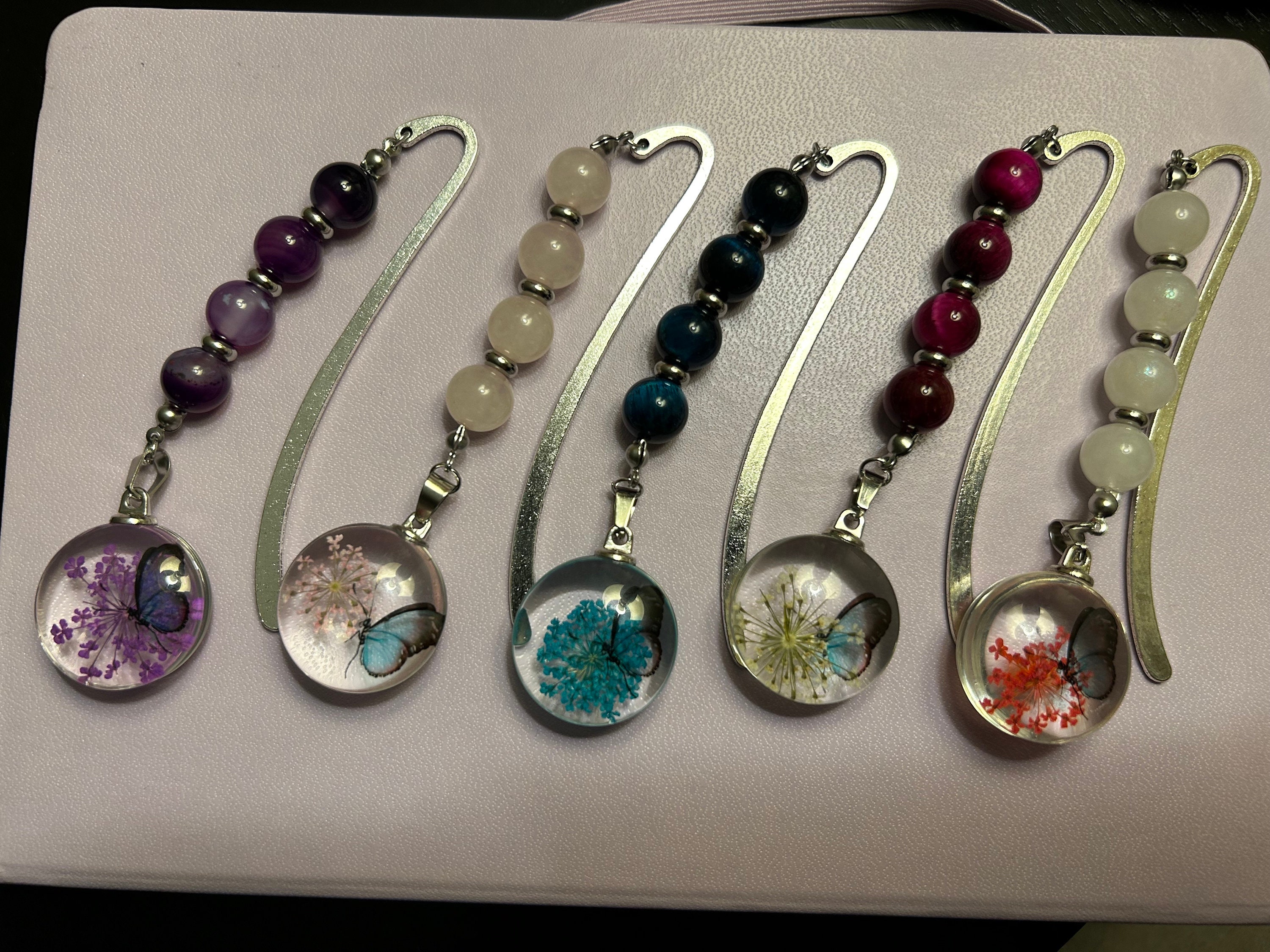 Handmade Natural Stone Bookmarks - Etsy