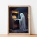 Spooky Ghost Arcade Game Print | Retro Halloween Decor (digital ...