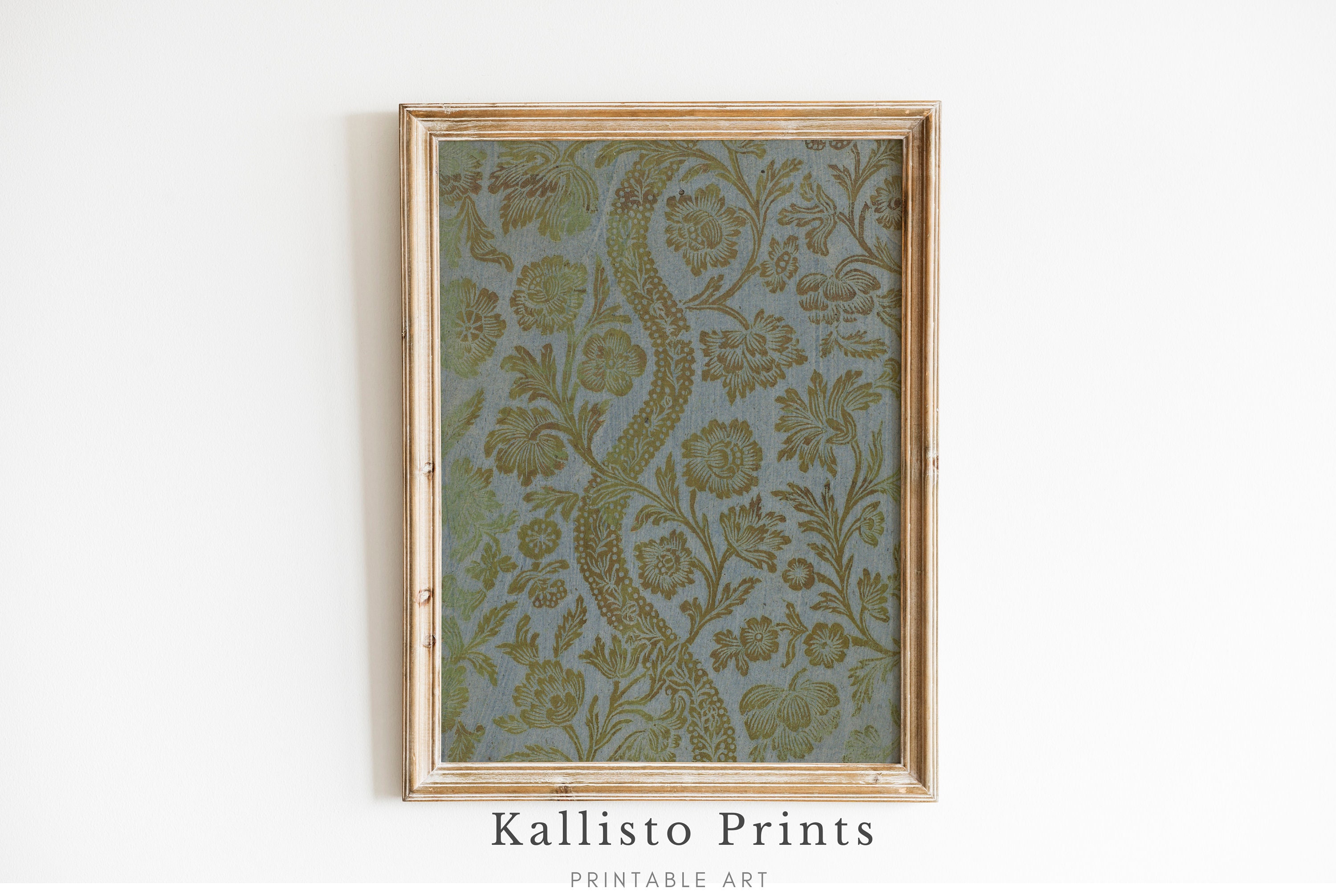 PRINTABLE Vintage Tapestry Wall Art Neutral Antique Pattern Decor ...