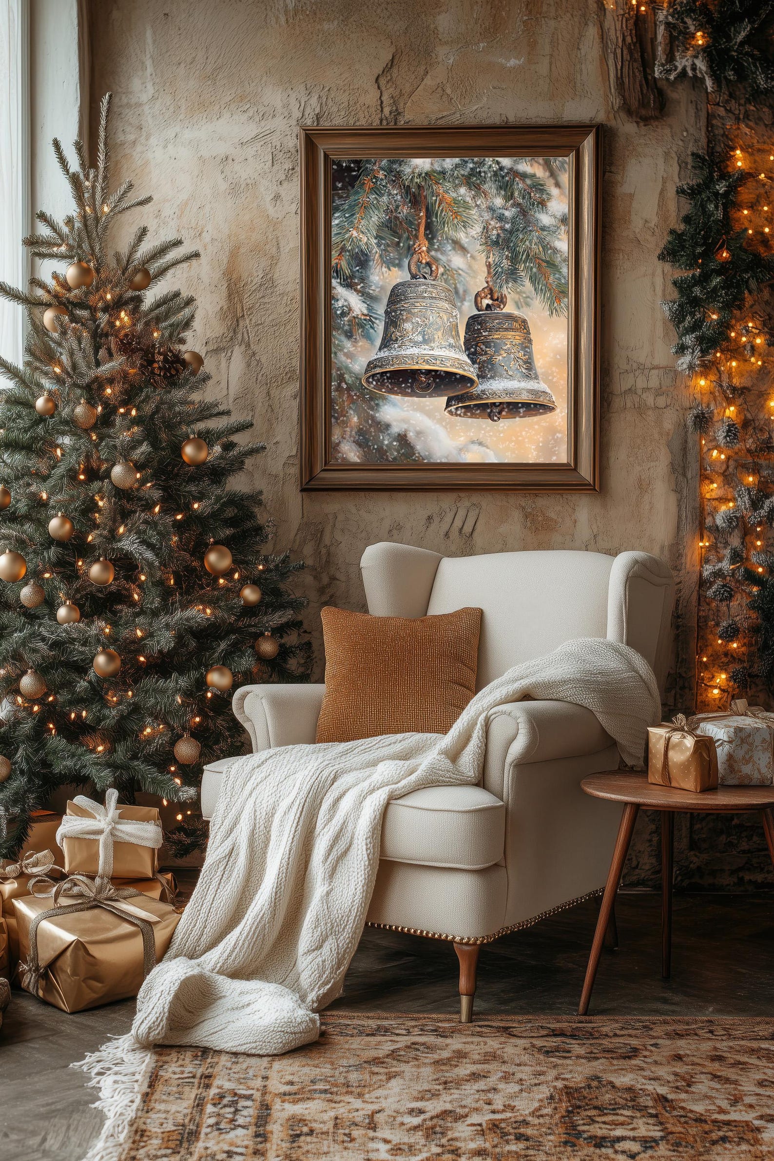 Vintage Christmas Gallery Wall Art Prints, Set of 8 (digital Download ...