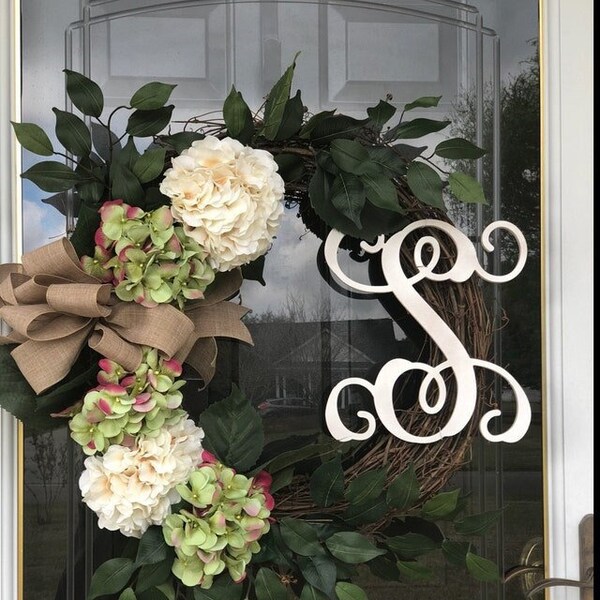 Initial Wall Hanging - Etsy