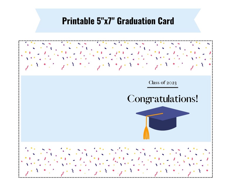 PRINTABLE Graduation Card | Cute Graduation Card | Graduation Gift ...