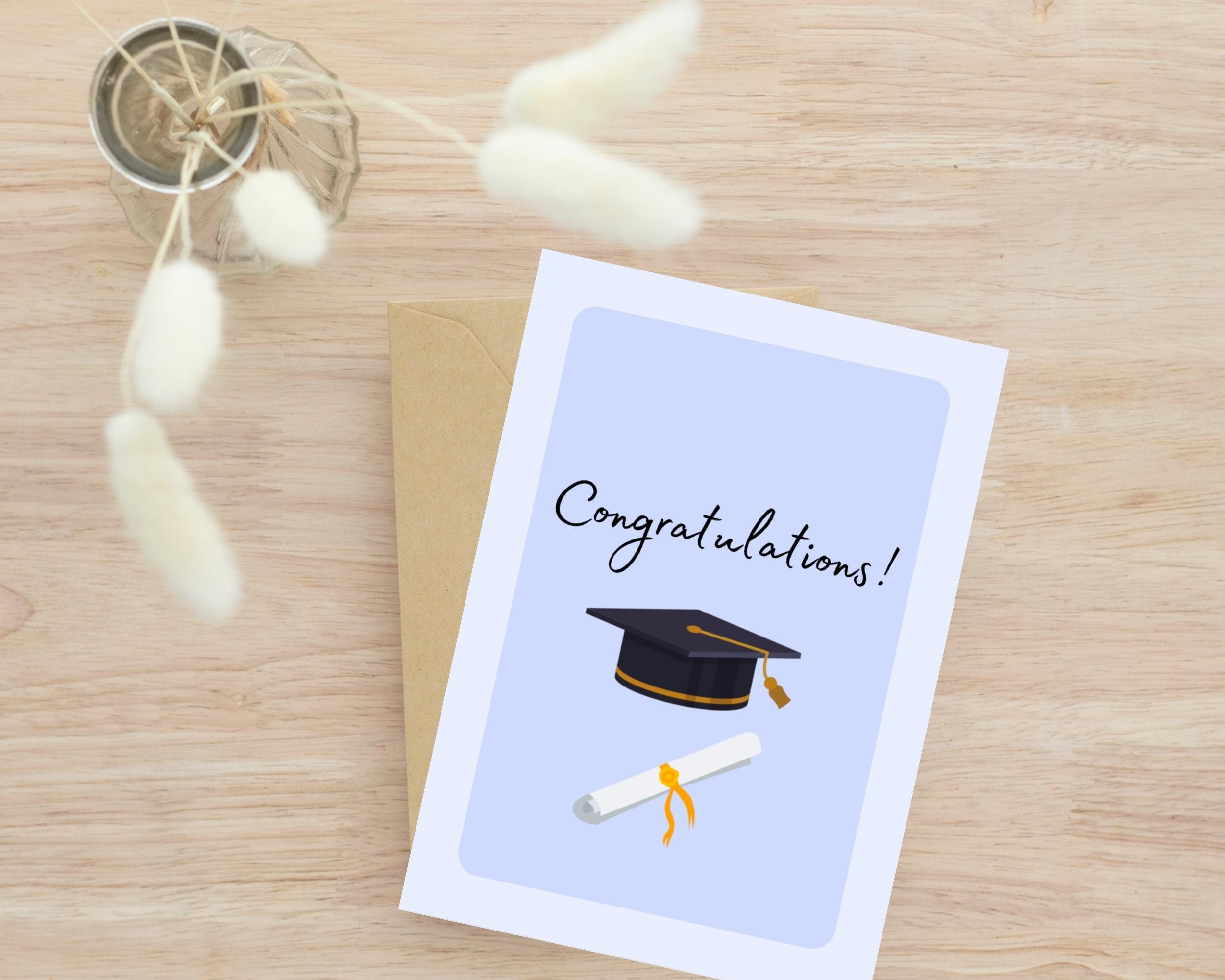 PRINTABLE Graduation Card | Cute Graduation Card | Graduation Gift ...