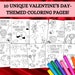 10 Valentine’s Day Coloring Pages | Printable Valentine’s Day Coloring ...