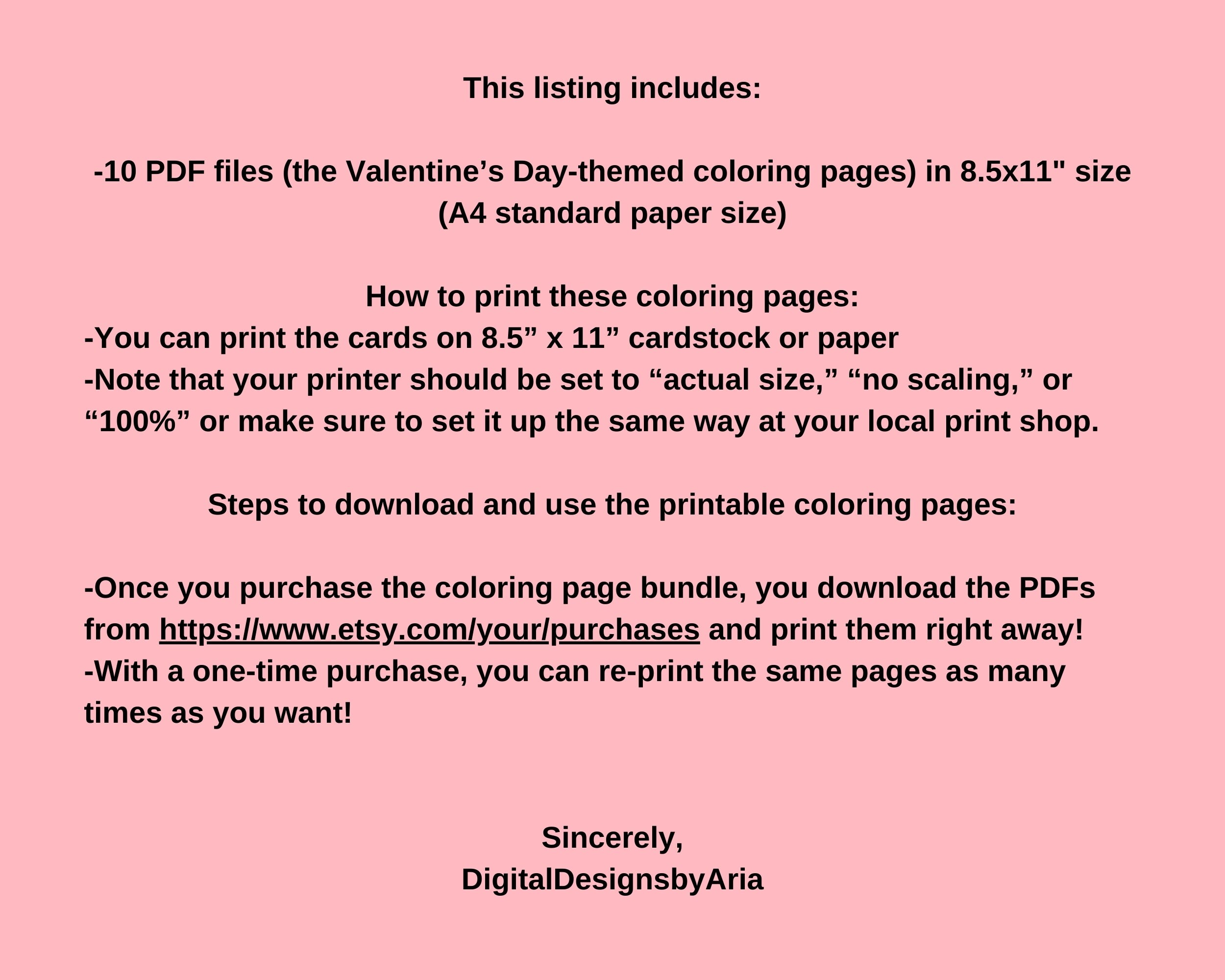 10 Valentines Day Coloring Pages Printable Valentines Day Coloring ...