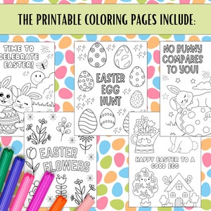 10 Easter-themed Coloring Pages for Kids | Printable Easter Coloring ...