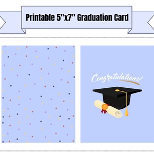 PRINTABLE Graduation Card | Cute Graduation Card | Graduation Gift ...