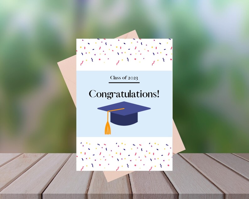 PRINTABLE Graduation Card | Cute Graduation Card | Graduation Gift ...