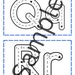 Letter Tracing Cards - Etsy