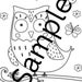 Owl Cute Colouring (21 Pages). Engaging, Adorable, Enjoyable for Kids ...