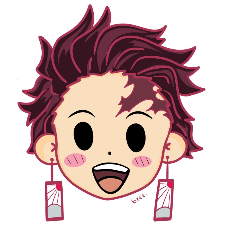 Demon Slayer Stickers - Etsy