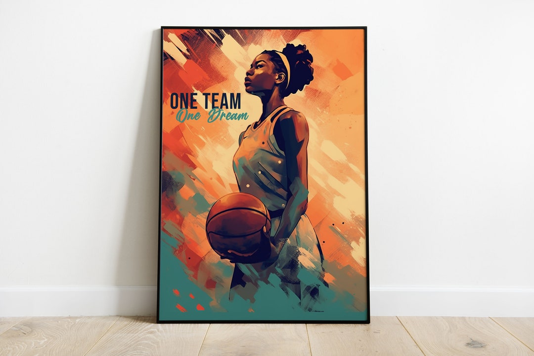 WNBA Wall Art WNBA printable posters Basketball poster NBA - Etsy España