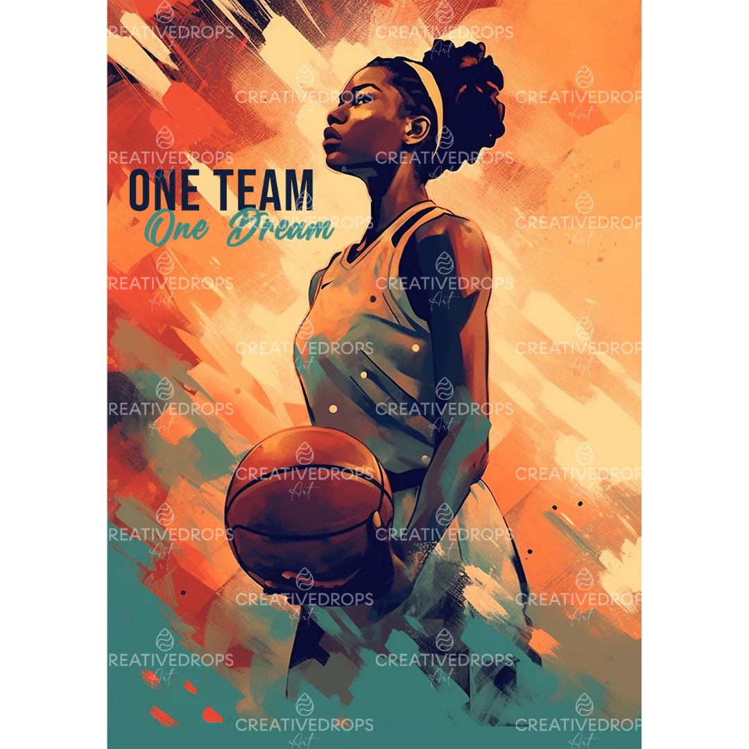 WNBA Wall Art WNBA Printable Posters Basketball Poster NBA - Etsy UK