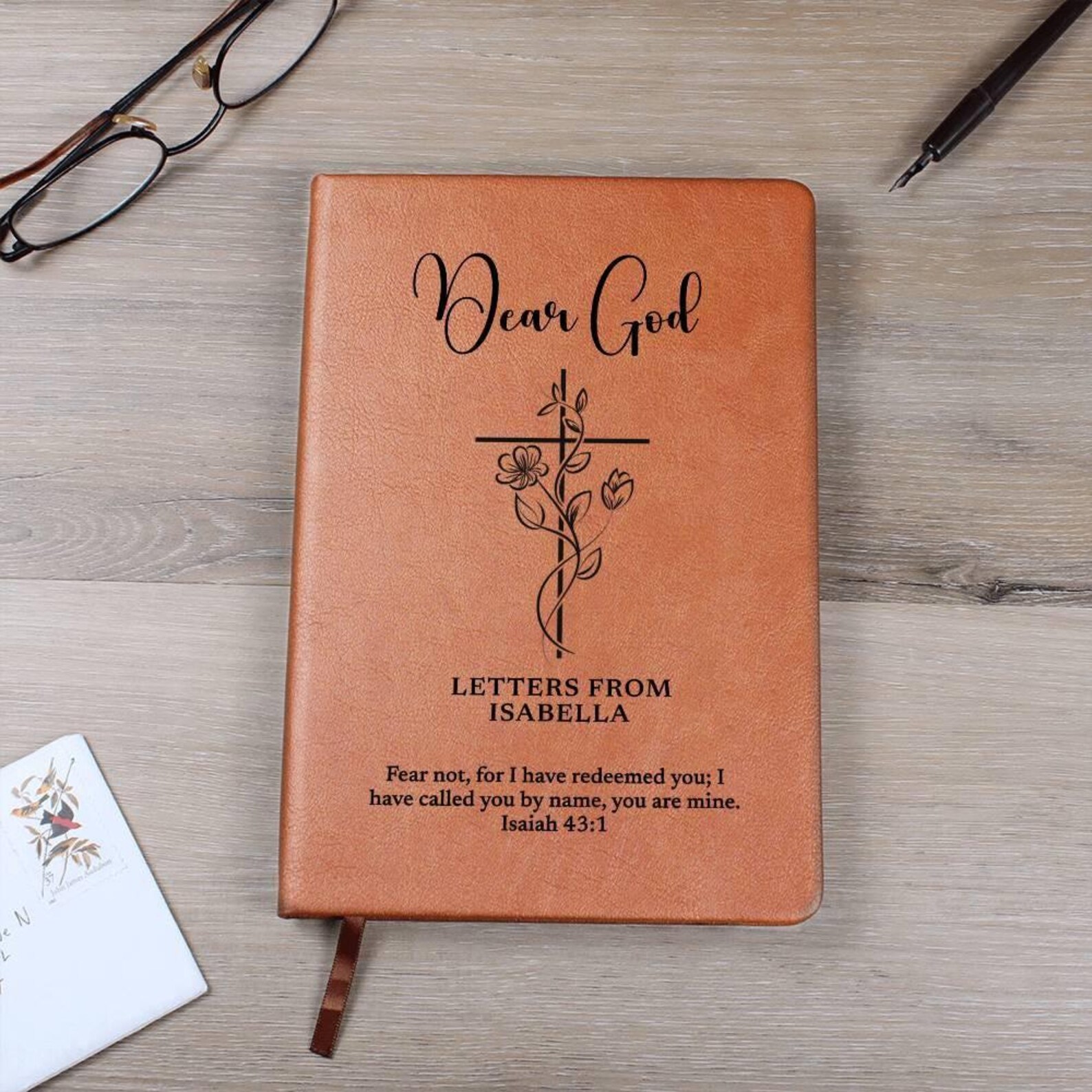 Personalized Prayer Journal for Women, Dear God Prayer Journal, Custom ...