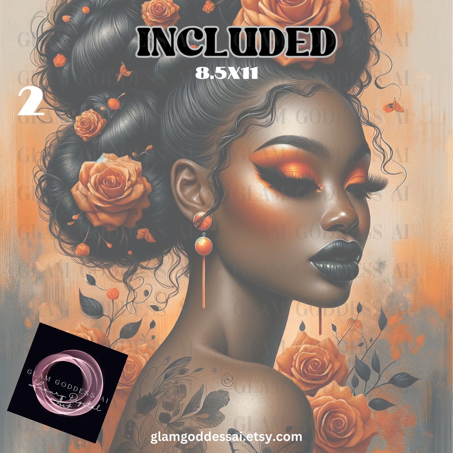 Journal Cover/african American Journal/digital Download/chatgpt/ai Art ...