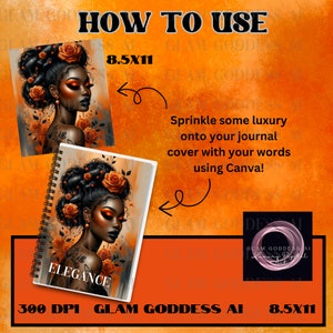 Journal Cover/african American Journal/digital Download/chatgpt/ai Art ...