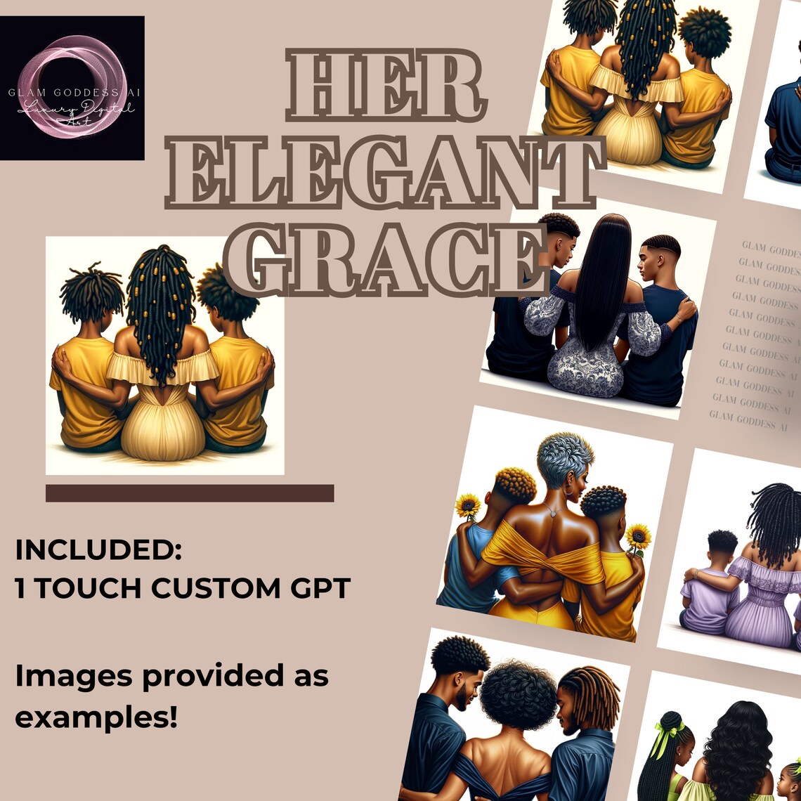 Custom DALL·E GPT | Back View Push Button Art Creation | Unique Digital Art | Chatgpt Plus is ...