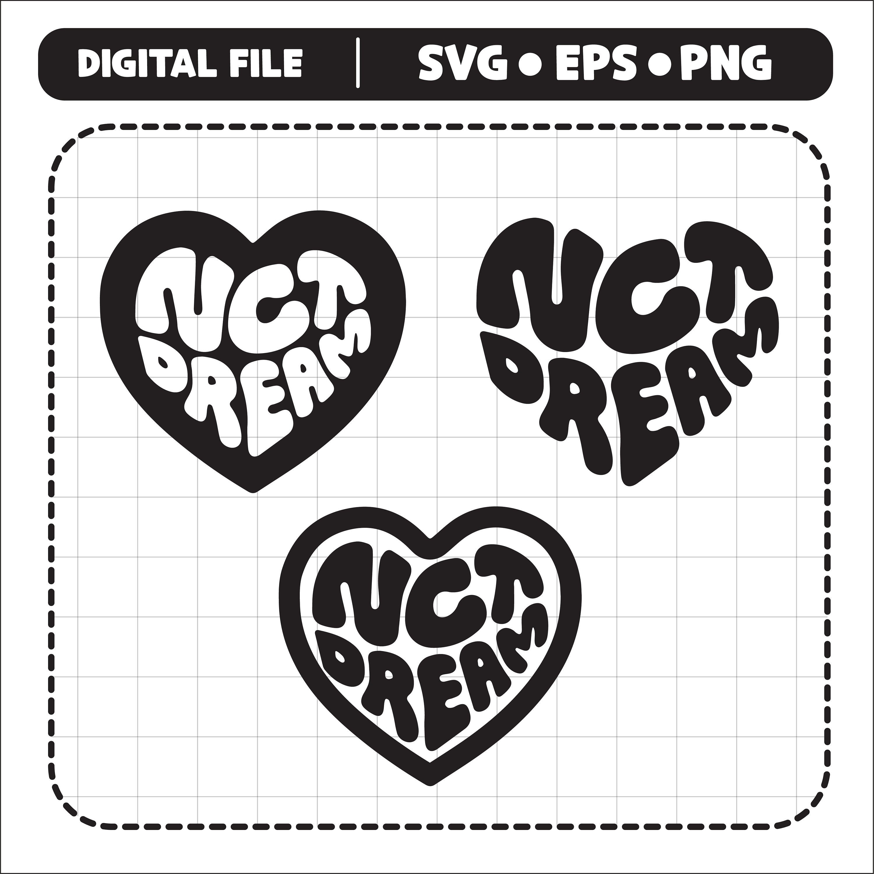 NCT Dream Love Logo Hello Future Svg Png Eps K-POP Decal - Etsy Australia