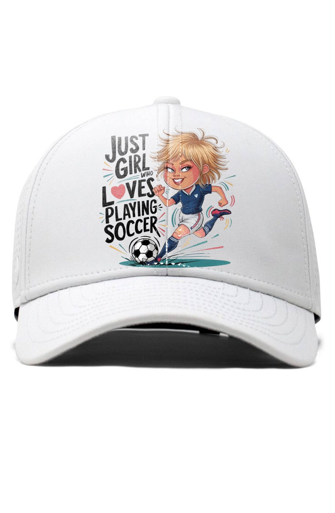 Girl Soccer Digital Design, Soccer Enthusiast Digital Art, Soccer ...