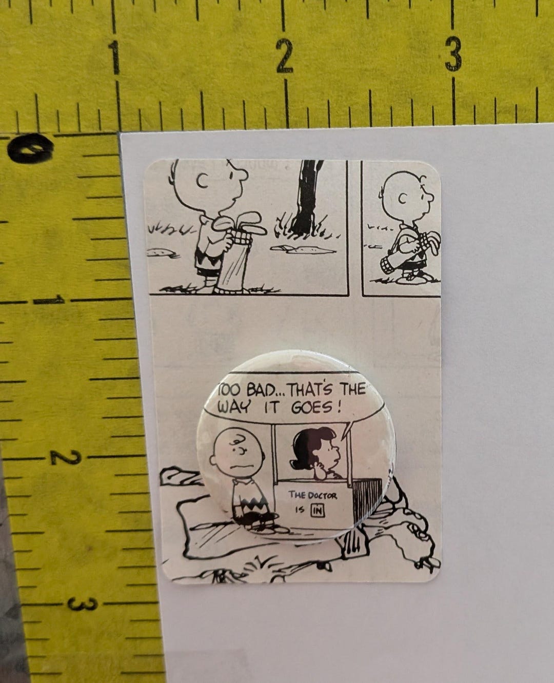 Charlie Brown and Lucy-the Doctor is in ** Free Shipping** - Etsy