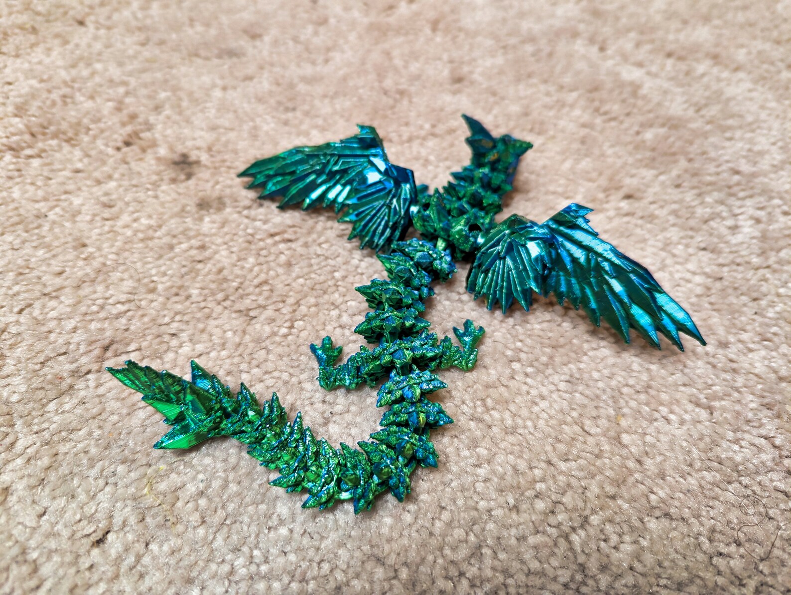 Winged Crystal Dragon by Cinderwing3d, Shiny, Medieval, Mancave ...