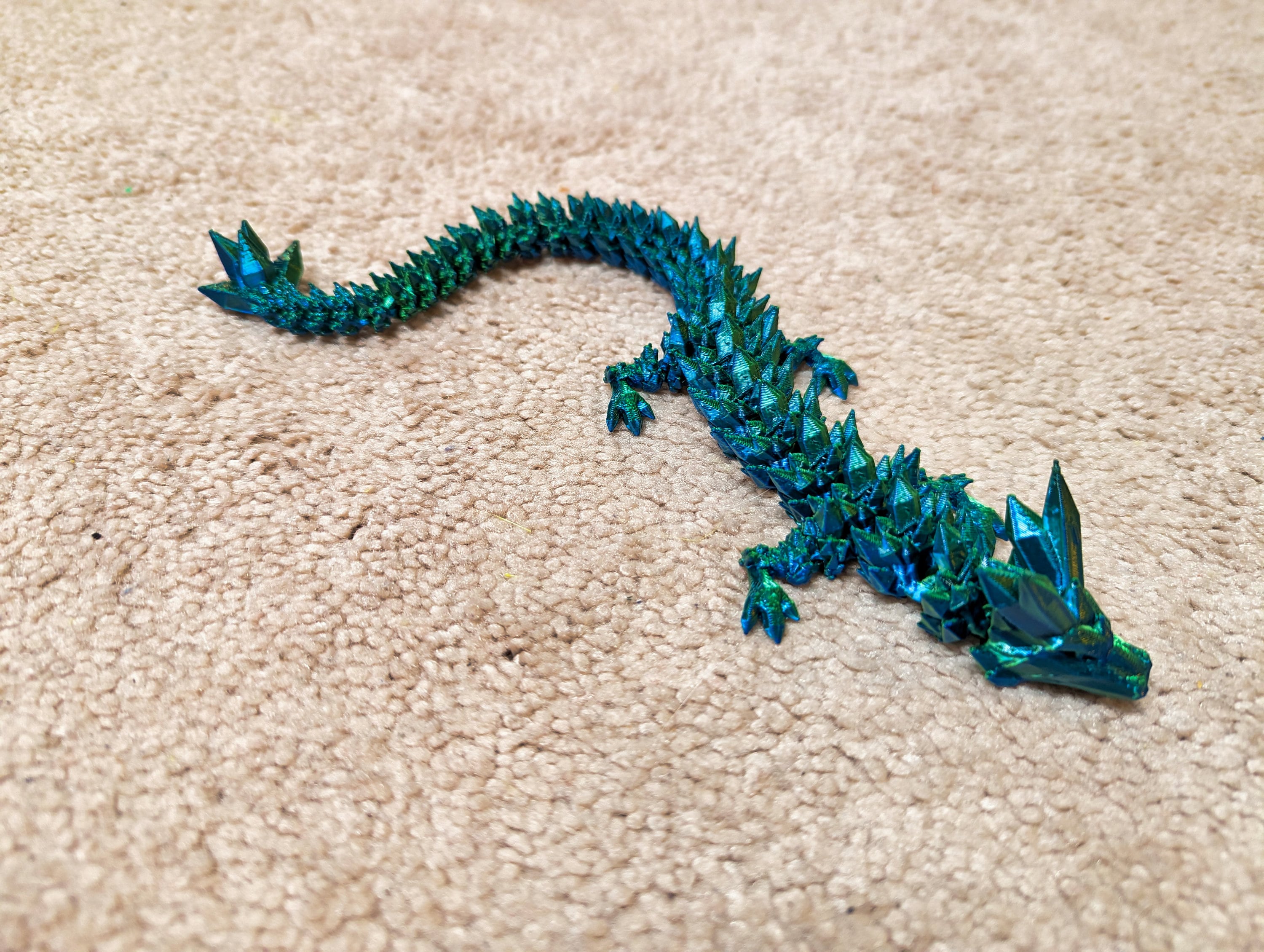 Crystal Dragon by Cinderwing3d, Shiny, Medieval, Mancave, Fantasy, 3D ...